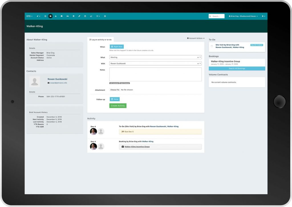 Sales and Catering Software Solutions | STS Cloud - Sales & Catering